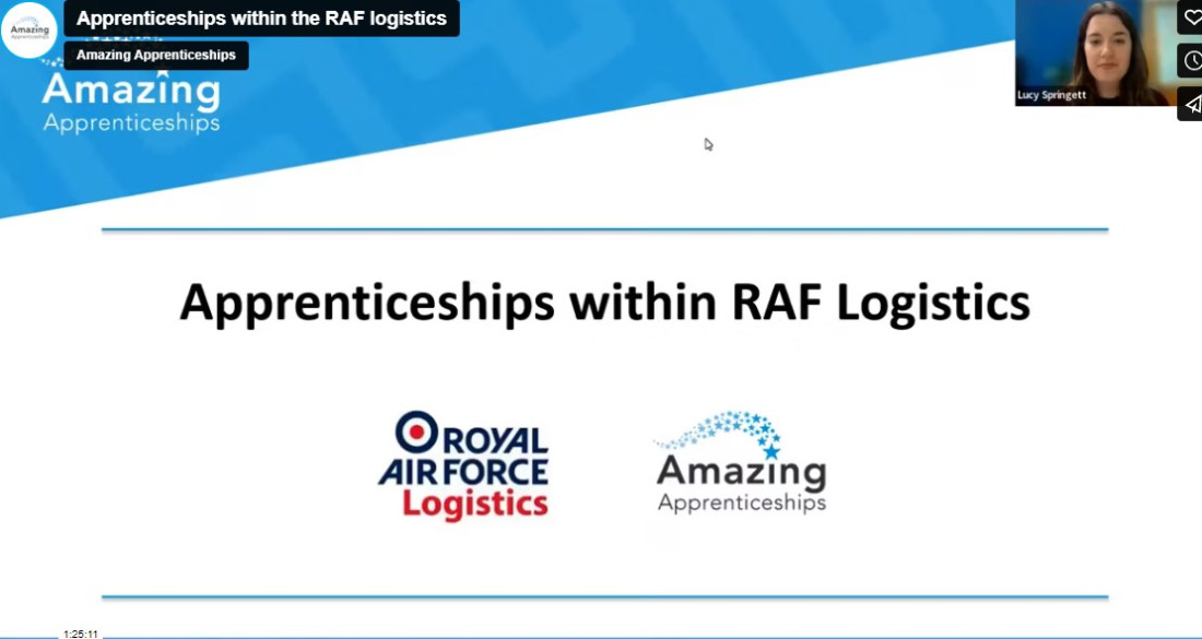 Exploring apprenticeships within the RAF Logistics | Career Seeker ...